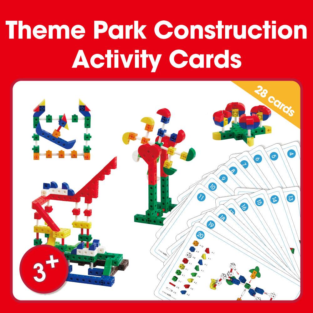 Edx Downloadable Linking Cubes Theme Park Construction Activity Cards ...
