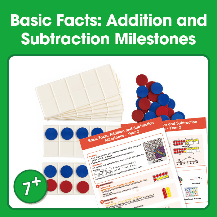 Basic Facts: Addition and Subtraction Milestones – Grade 2 – Edx Education